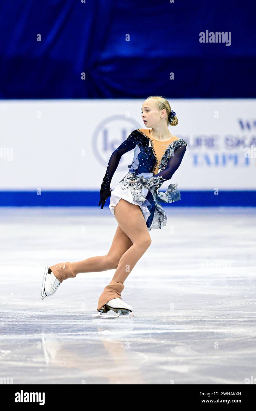 Jana HORCICKOVA (CZE), during Junior Women Free Skating, at the ISU ...