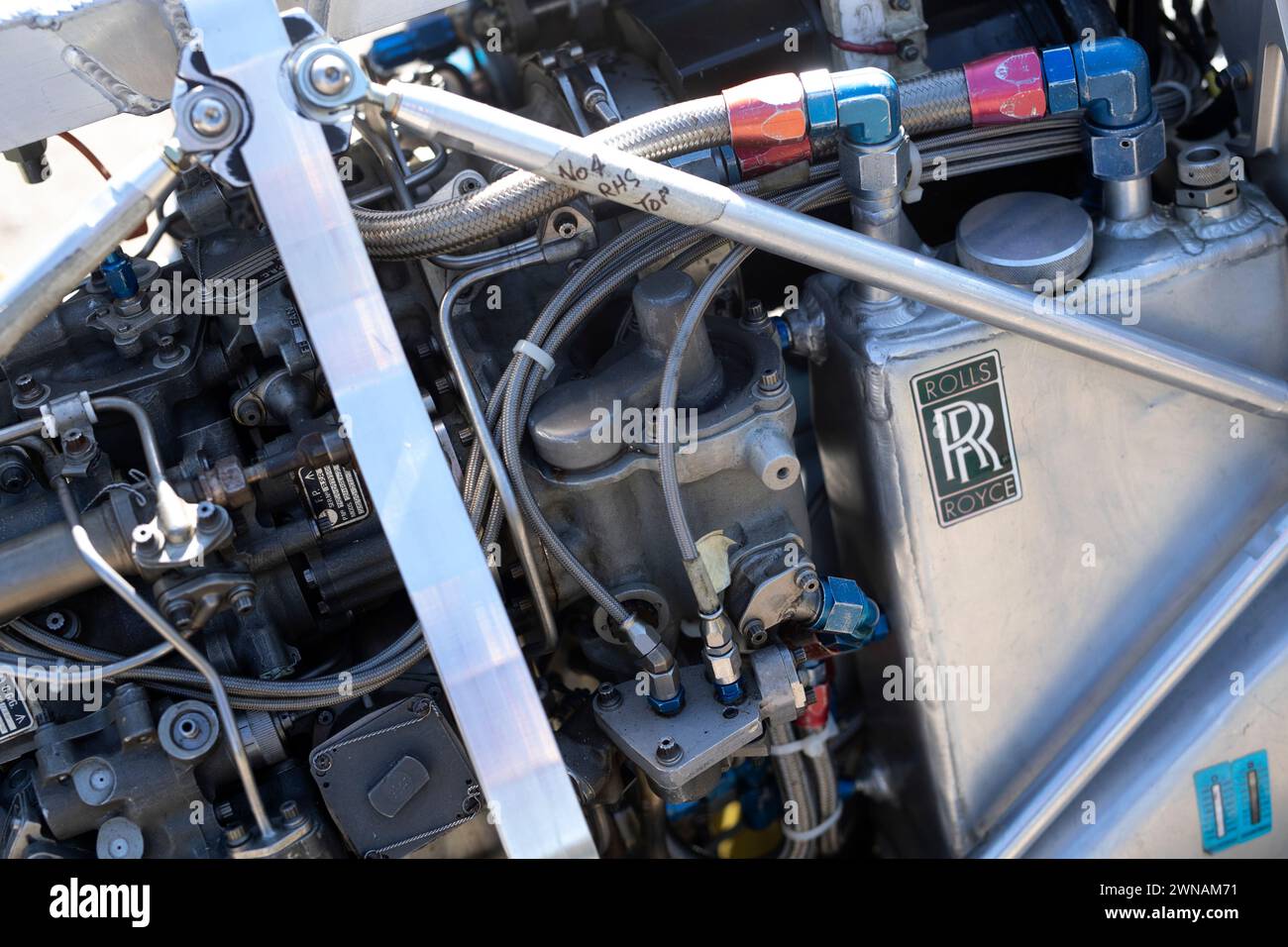 25/04/21 1200 horsepower Rolls-Royce Gem-42 turboshaft from a Westland ...