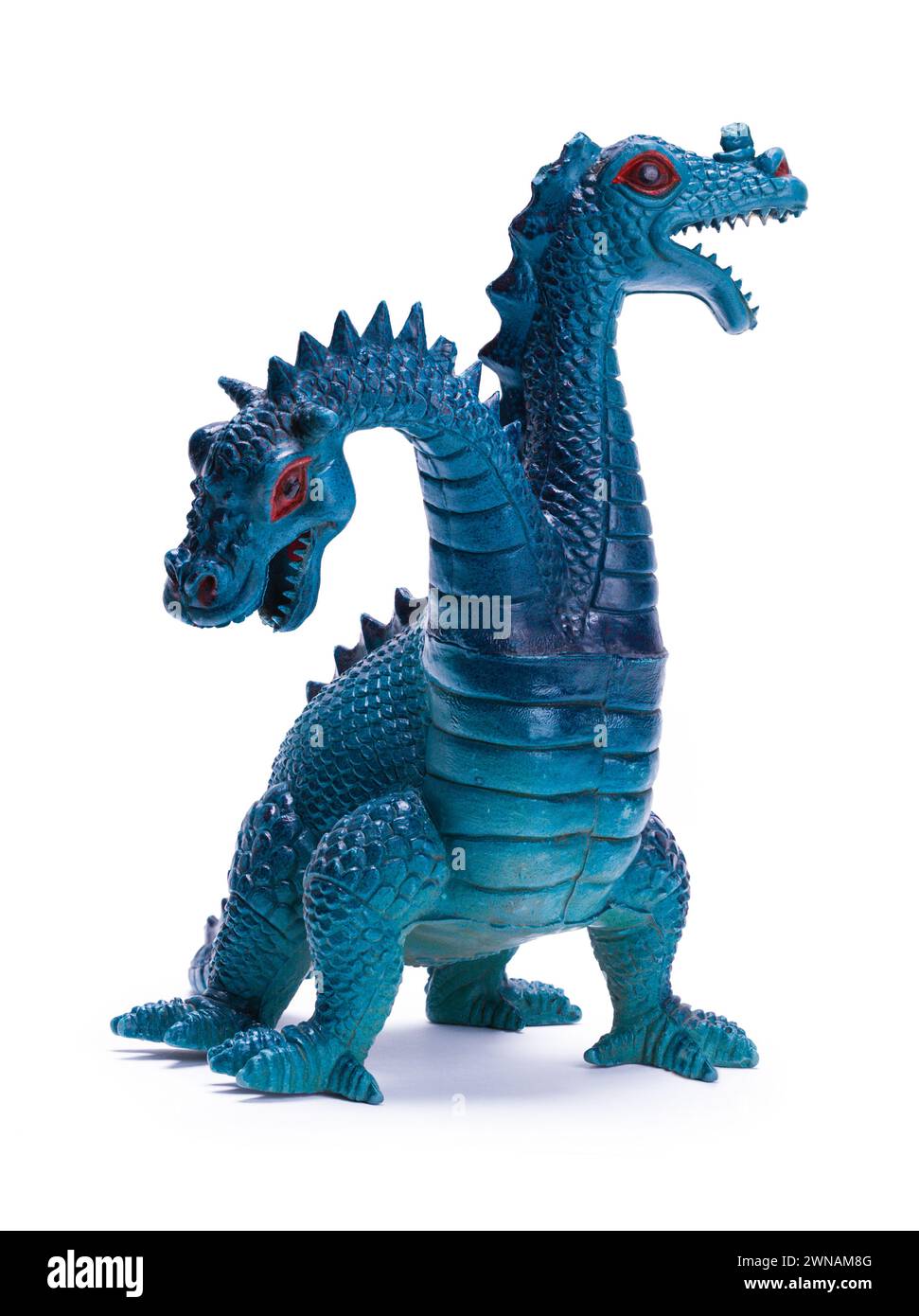 Toy Hydra Dragon Cut Out on White Stock Photo - Alamy