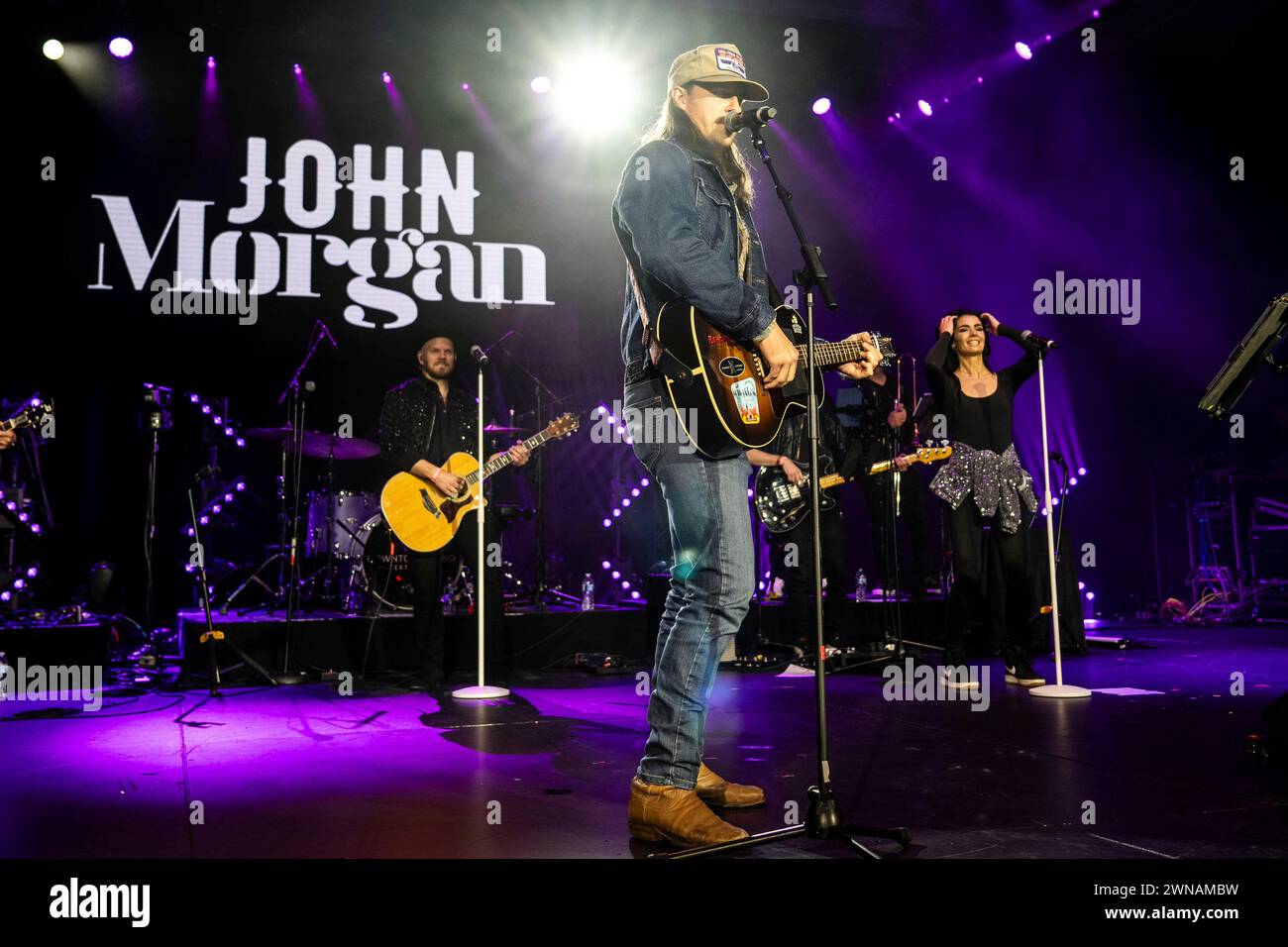 John Morgan performs during Country Radio Seminar on Thursday, Feb. 29 ...