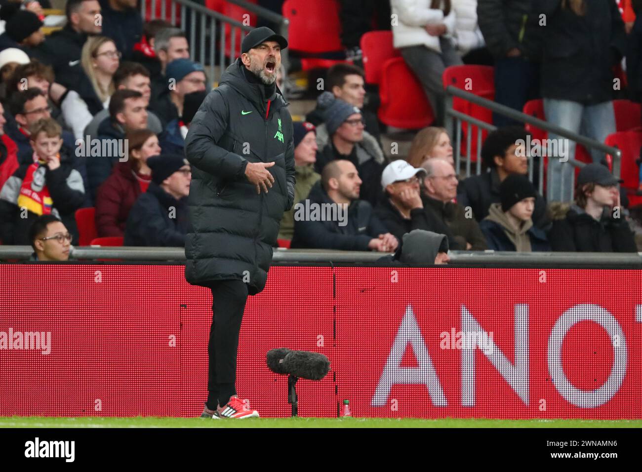 Manager of Liverpool, Jurgen Klopp - Chelsea v Liverpool, Carabao Cup ...