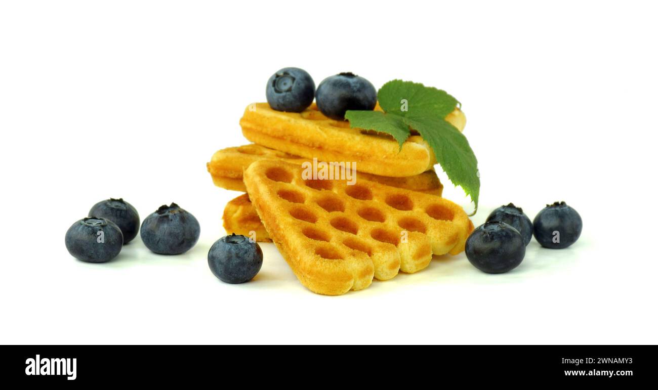 Crepes and waffles Cut Out Stock Images & Pictures - Alamy