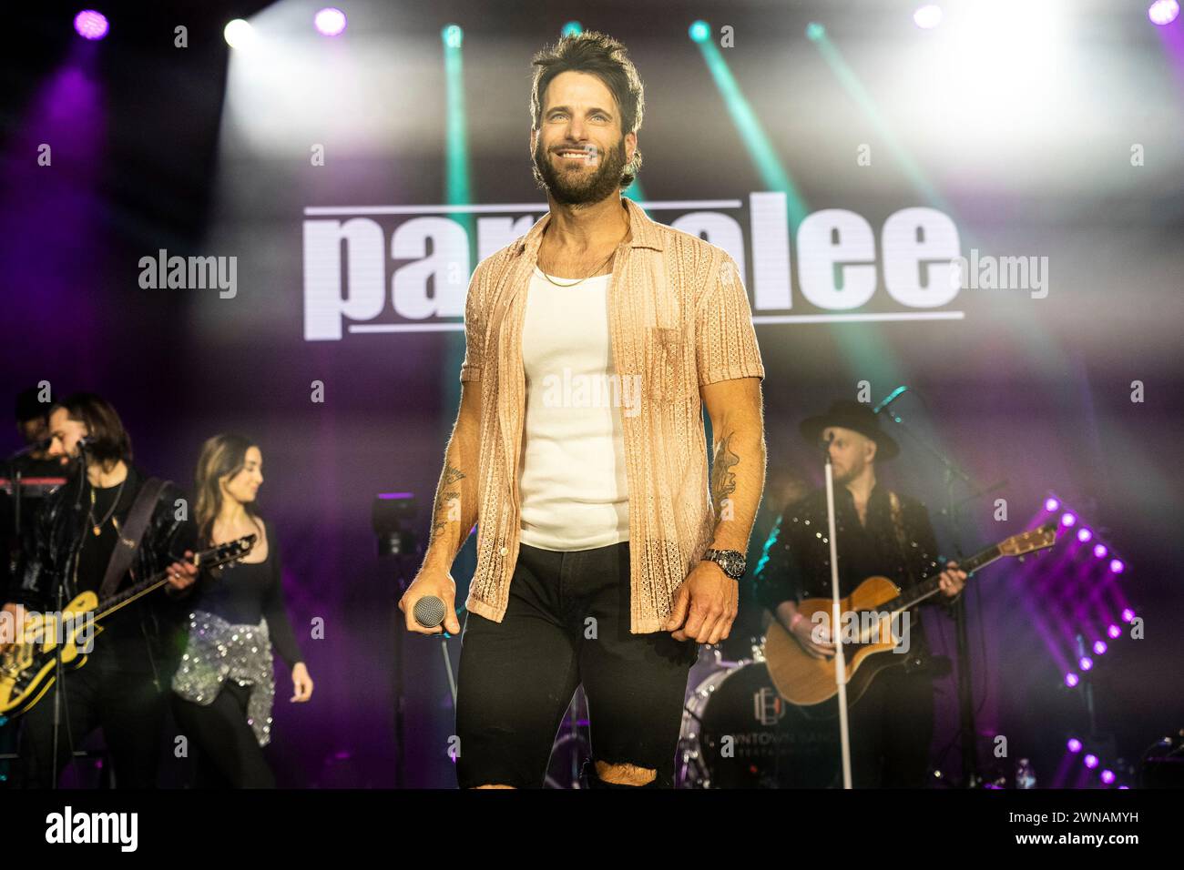 Matt Thomas of Parmalee performs during Country Radio Seminar on ...