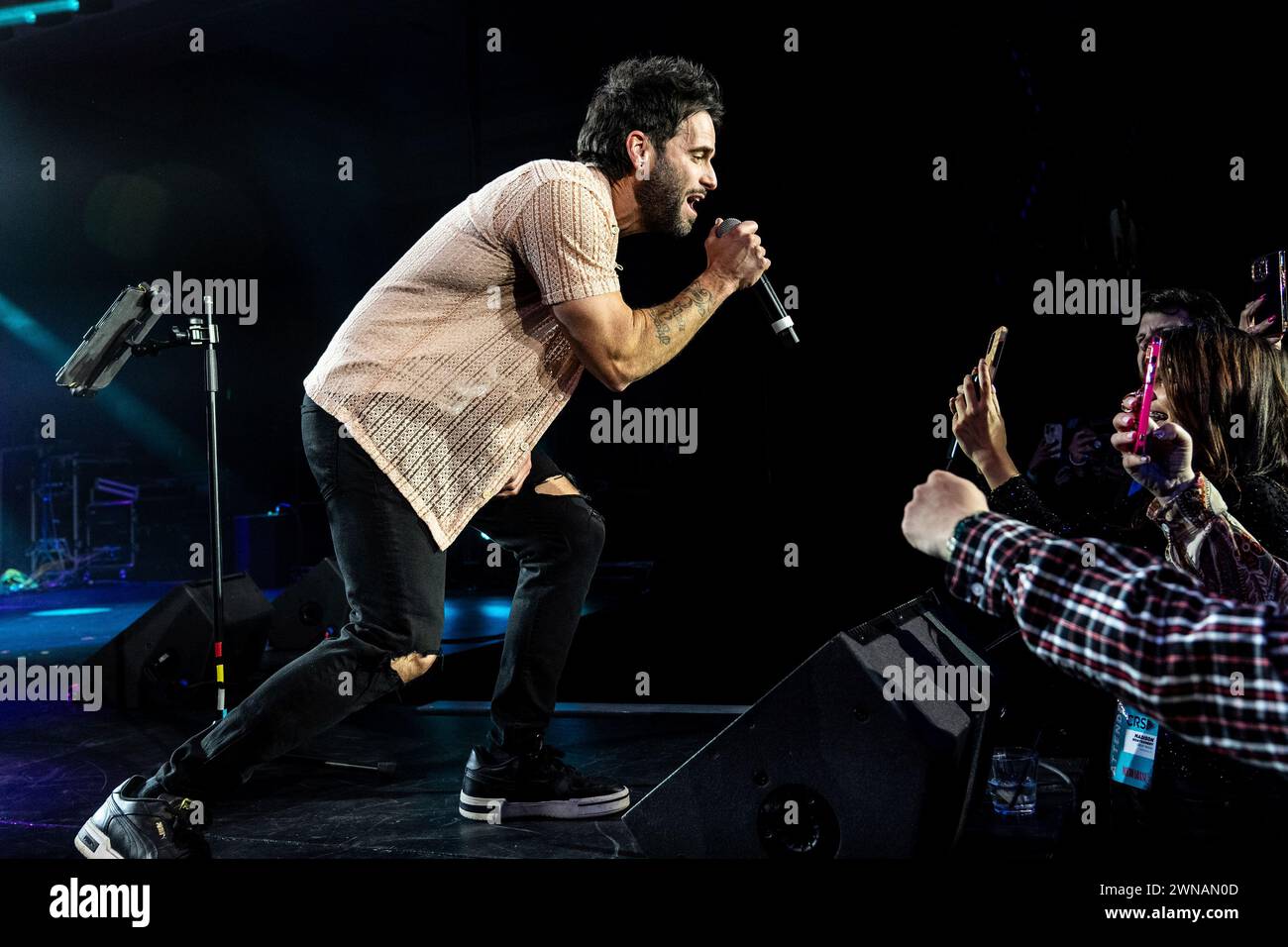 Matt Thomas of Parmalee performs during Country Radio Seminar on ...