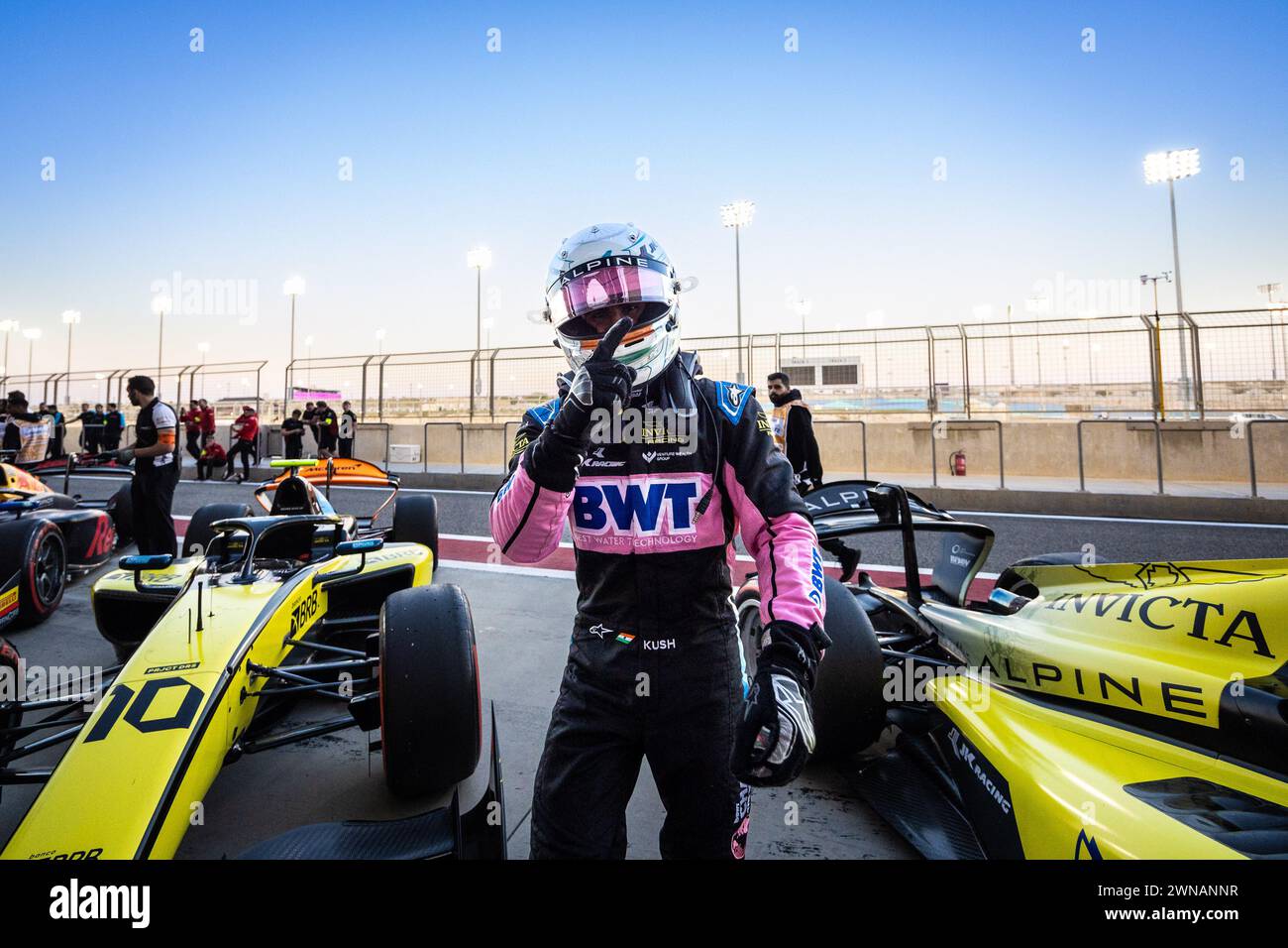 MAINI Kush (ind), Invicta Racing, Dallara F2 2024, portrait during the ...