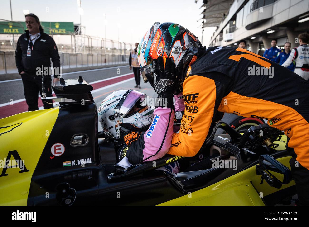MAINI Kush (ind), Invicta Racing, Dallara F2 2024, portrait during the ...