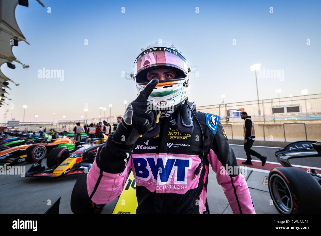 MAINI Kush (ind), Invicta Racing, Dallara F2 2024, portrait during the ...
