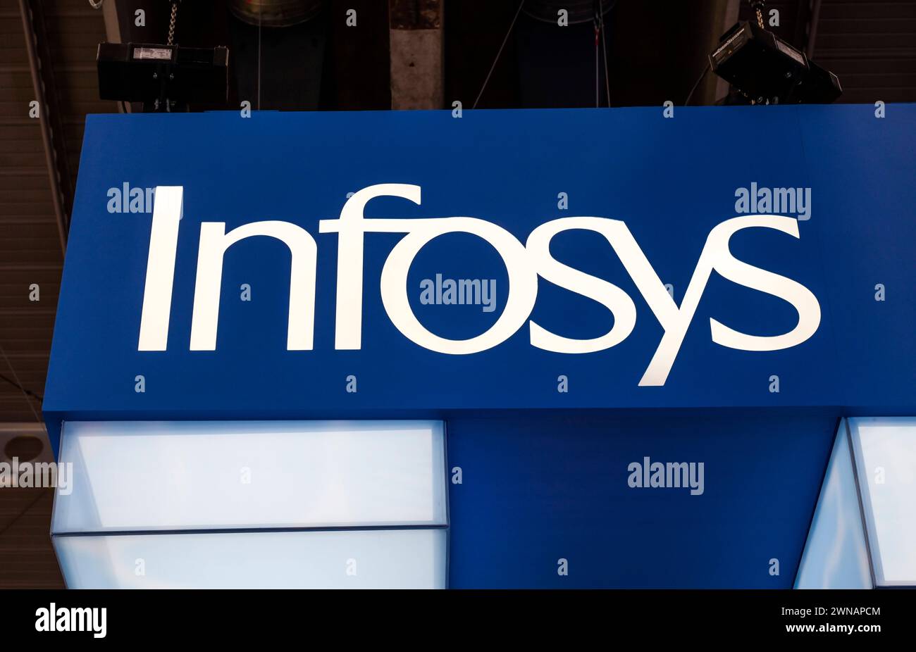 Infosys logo hi-res stock photography and images - Alamy