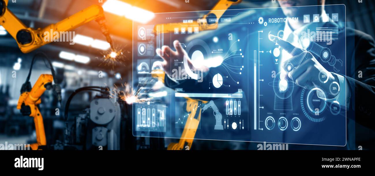 Xai Advanced Robot Arm System For Digital Industry And Factory Robotic Technology Automation