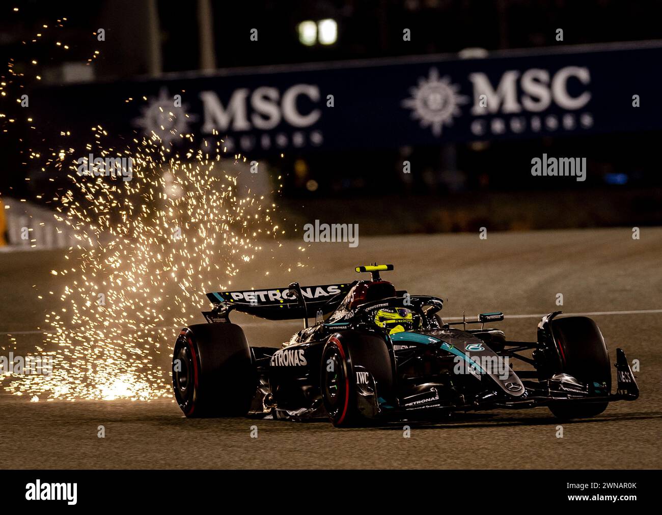 Lewis hamilton f1 2024 bahrain hi-res stock photography and images - Alamy