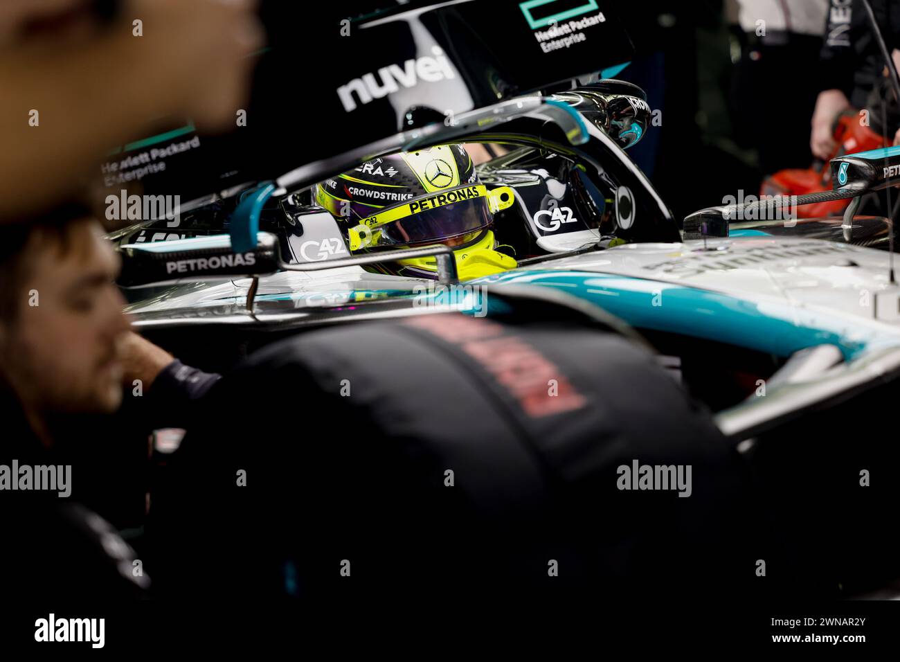 Lewis hamilton 29 february 2024 hi-res stock photography and images - Alamy