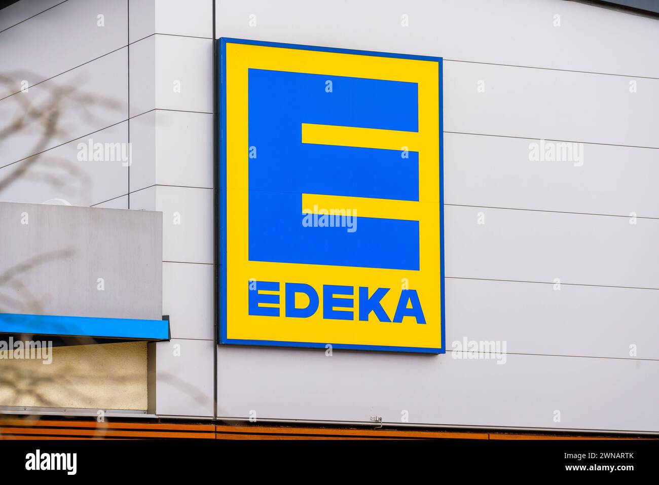 Augsburg, Bavaria, Germany - March 1, 2024: Ekeda food retail store ...
