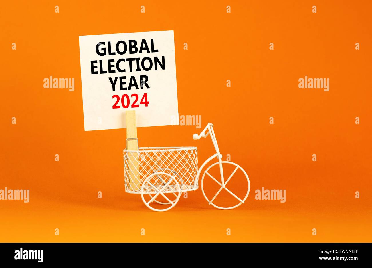 Global election year 2024 symbol. Concept words Global election year ...