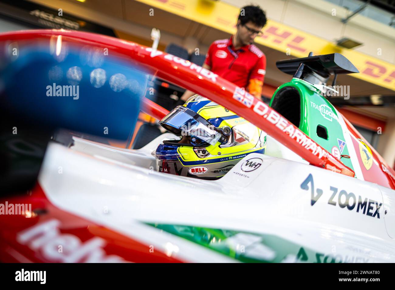 BEARMAN Oliver (gbr), Prema Racing, Dallara F2 2024, portraitt during ...