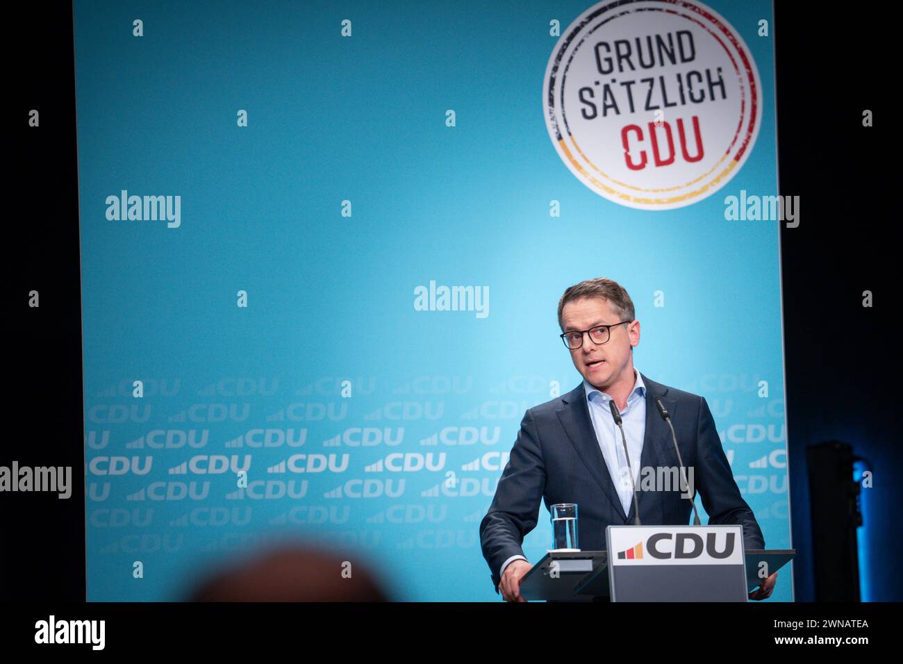 Grundsatzprogrammkonferenz der CDU in Koeln Carsten Linnemann ...