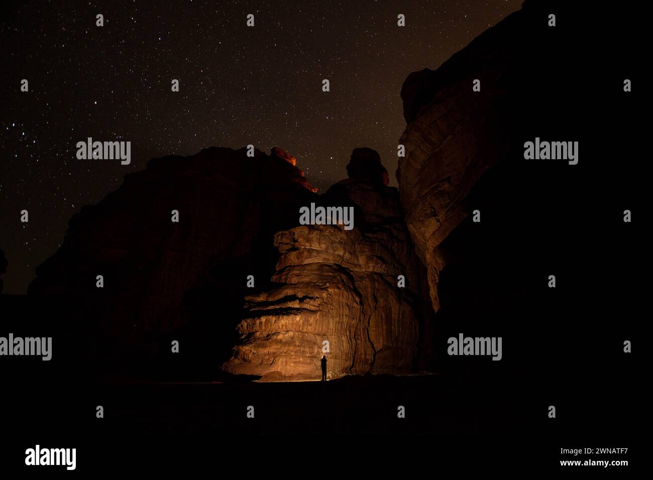 night sky in neom Stock Photo - Alamy