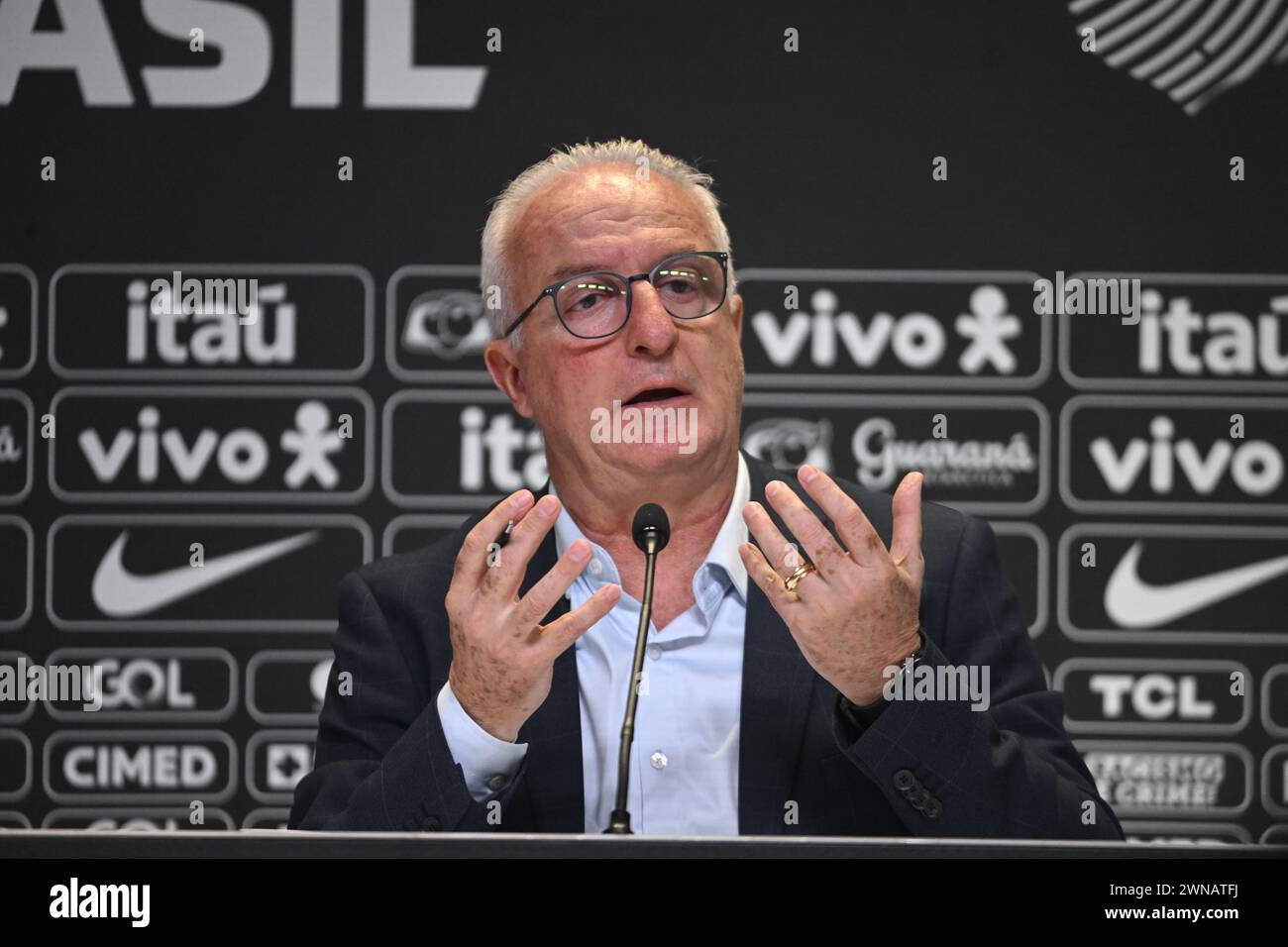 Rio de Janeiro-Brazil, March 1, 2024 Coach of the Brazilian football ...