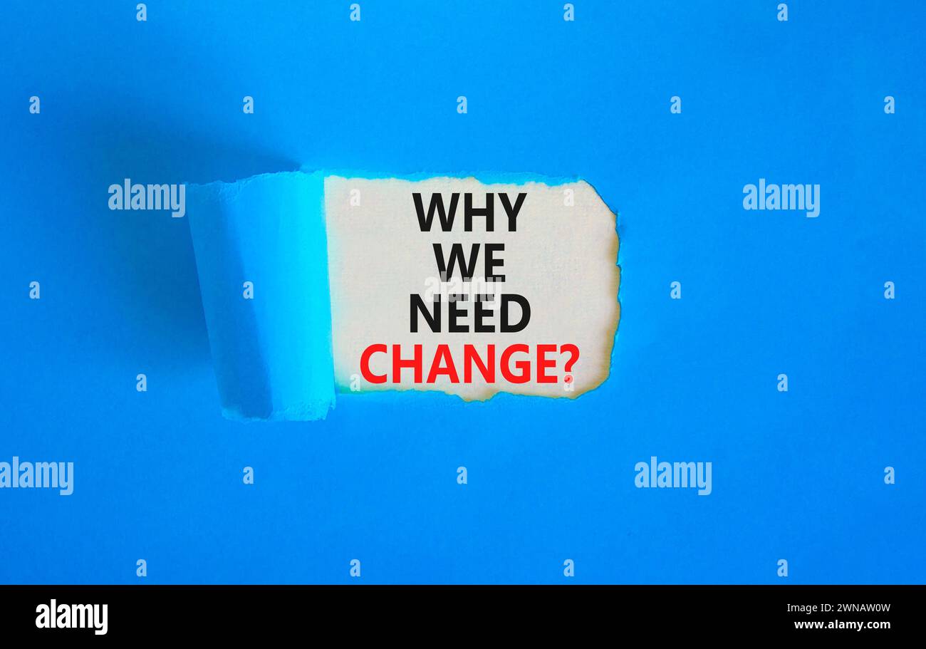 Why we need change symbol. Concept words Why we need change on ...