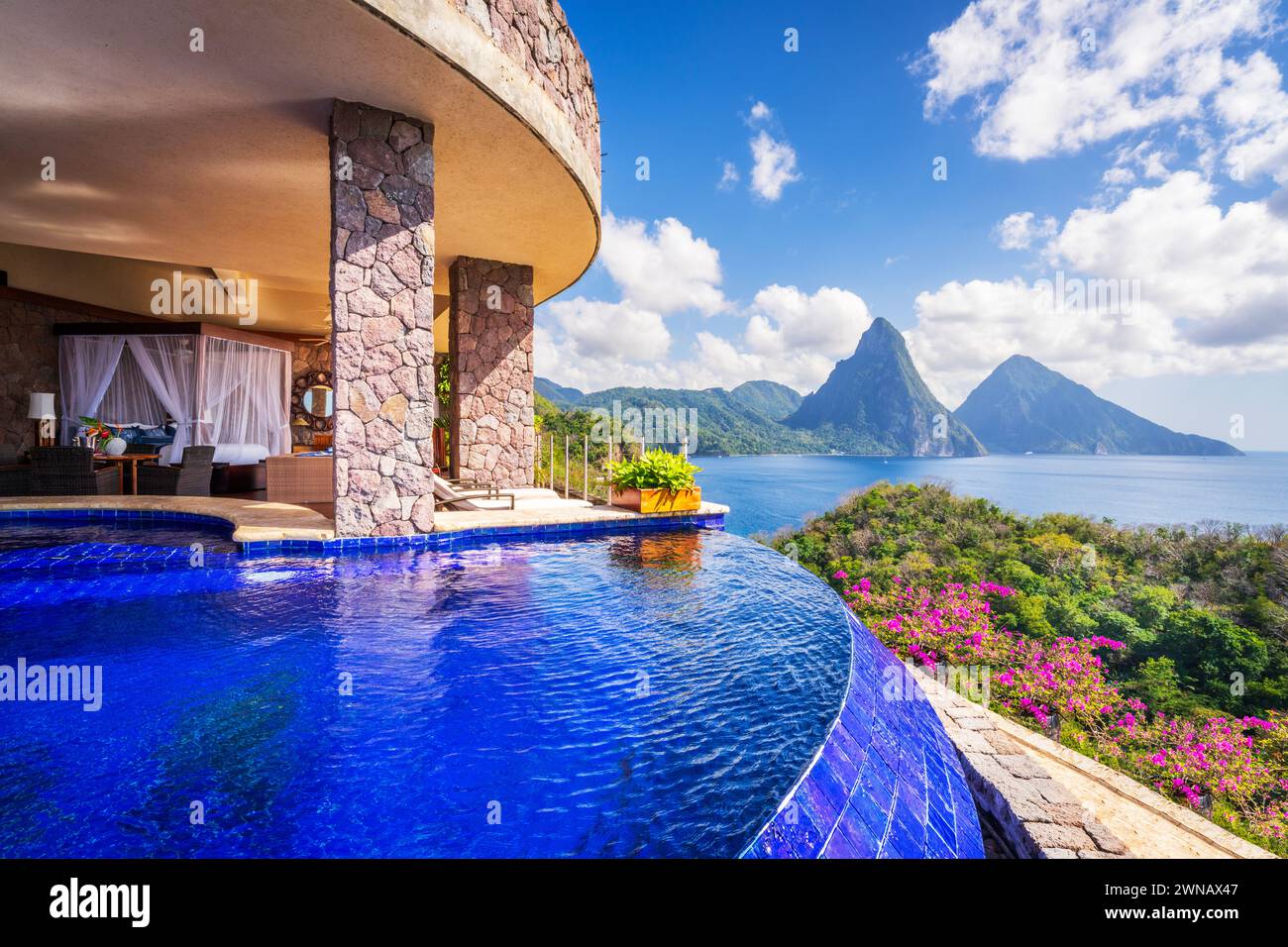 Galaxy Room, Jade Mountain Resort Five Star Luxury Sanctuary Resort ...