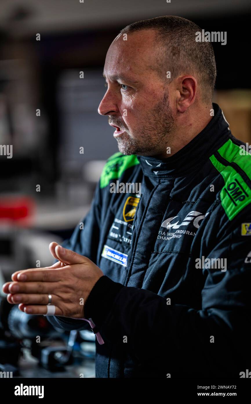 ESNAULT Emmanuel, Lamborghini Iron Lynx, racing director, portrait ...