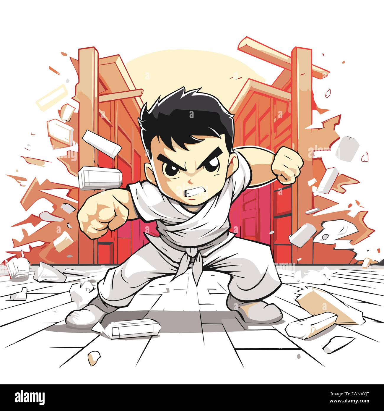 Master kung Stock Vector Images - Alamy