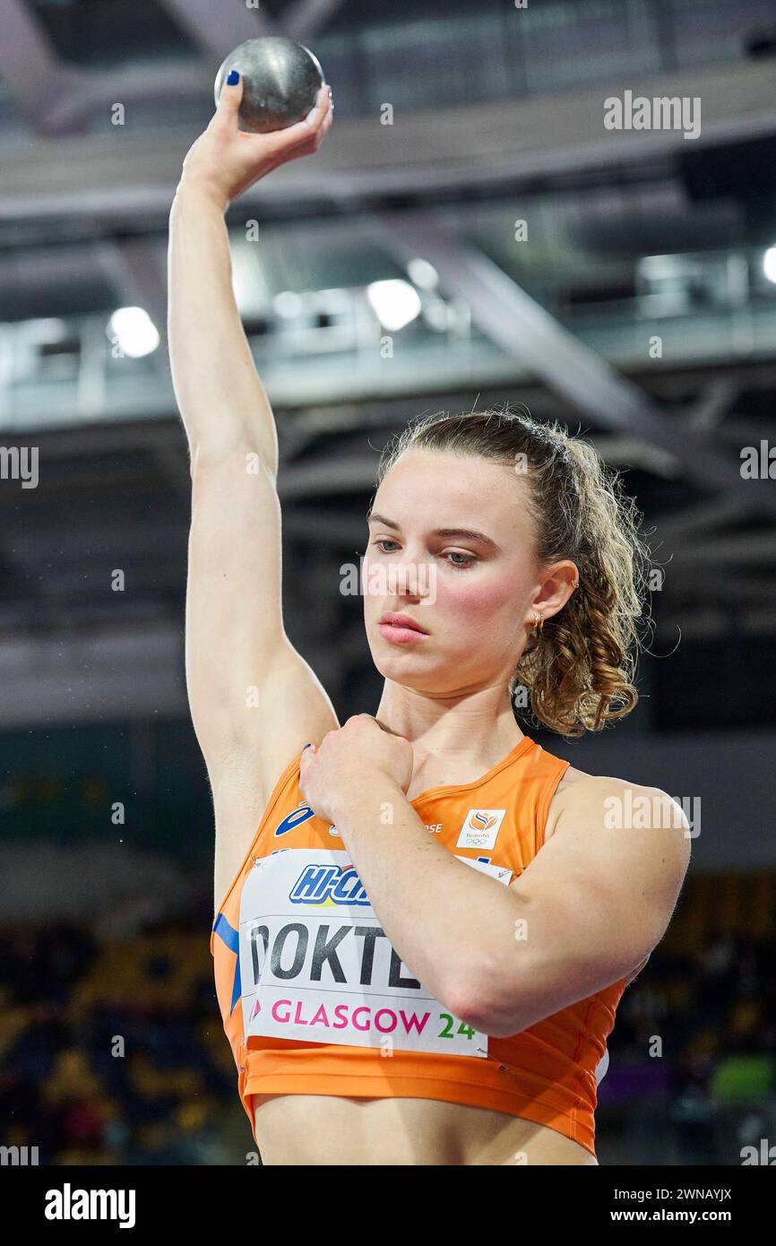Glasgow, UK. 01st Mar, 2024. GLASGOW, SCOTLAND - MARCH 1: Sofie Dokter ...