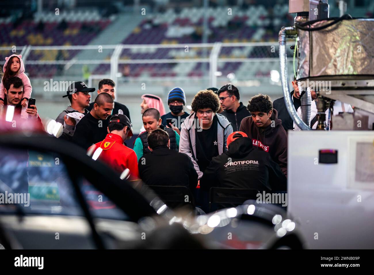 Lusail, Qatar. 01st Mar, 2024. HERIAU François (fra), MANN Simon (usa ...