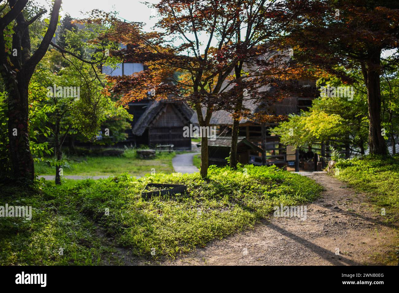 Hida Folk Village, Hida no Sato open-air museum in Takayama, Japan ...