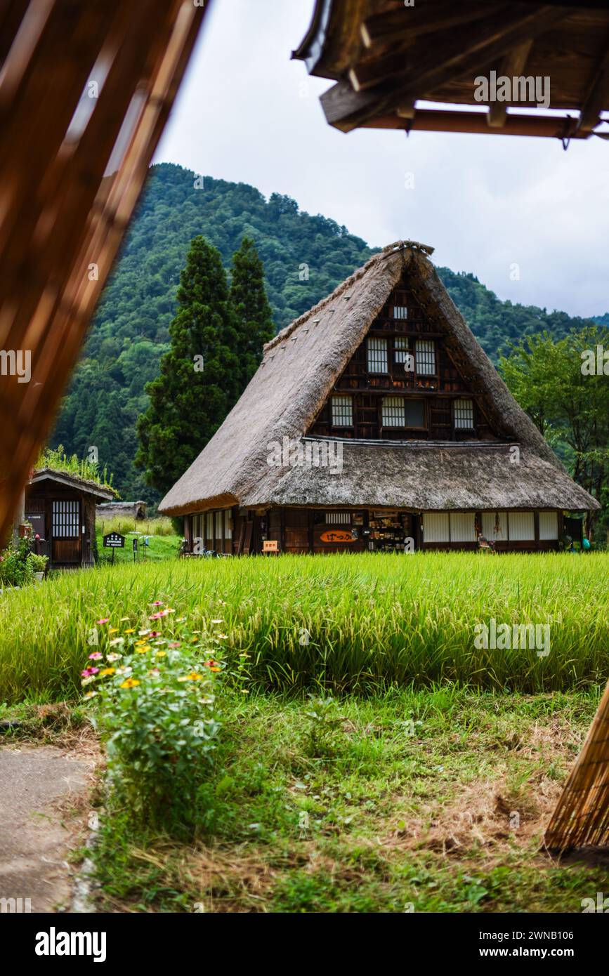 World Heritage Suganuma Gassho-zukuri Village, Japan Stock Photo - Alamy