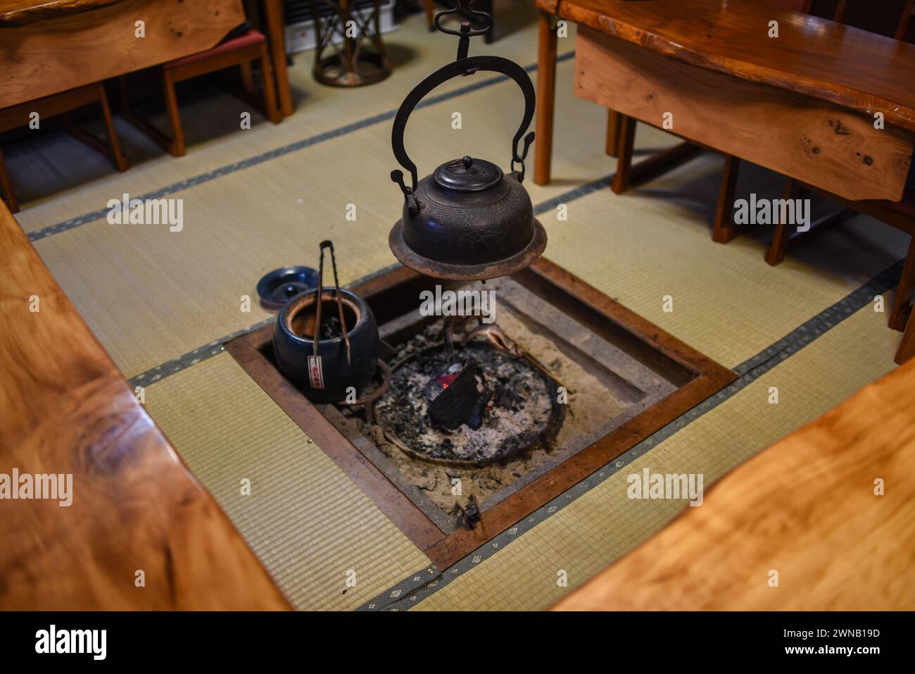 Fish cooked in the fire at Gassho Minshuku Nakaya Ryuokan in UNESCO ...