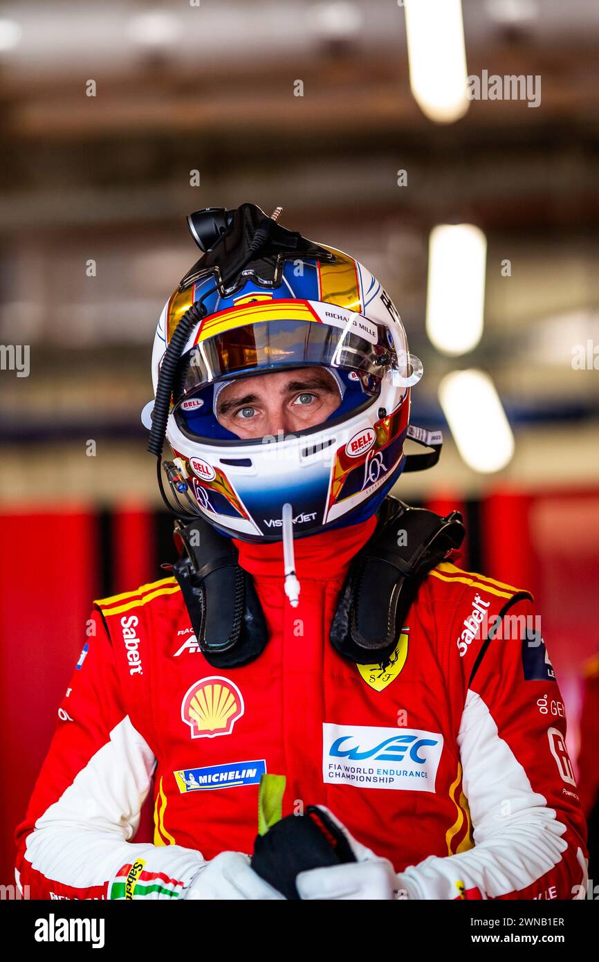 PIER GUIDI Alessandro (ita), Ferrari AF Corse, Ferrari 499P, portrait ...