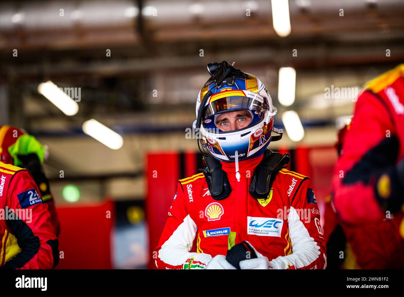 PIER GUIDI Alessandro (ita), Ferrari AF Corse, Ferrari 499P, portrait ...