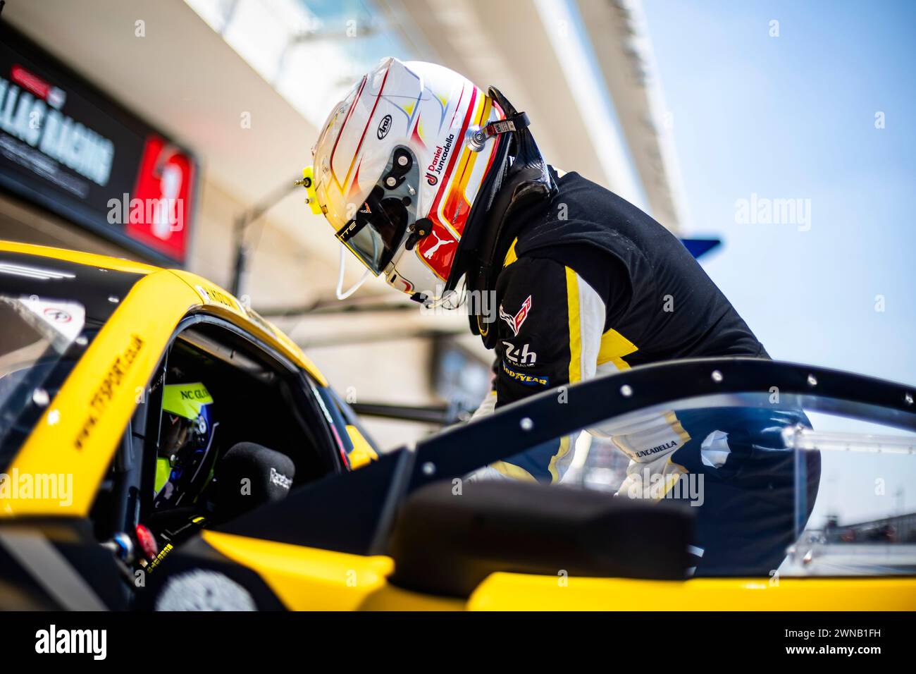 JUNCADELLA Daniel (spa), TF Sport, Corvette Z06 GT3.R, portrait during ...