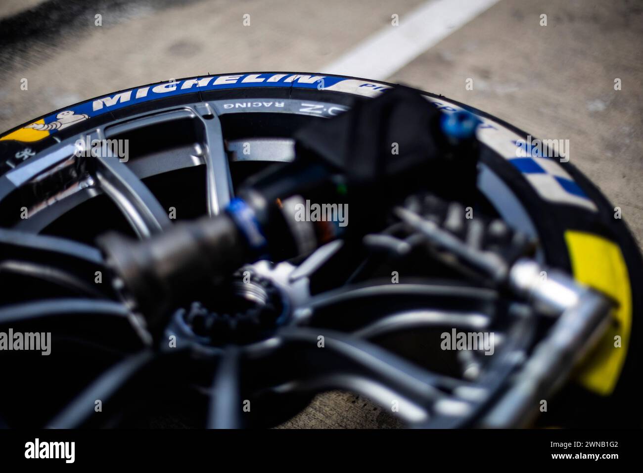 Michelin tire, ambiance, pitlane, during the Qatar Airways, Qatar ...