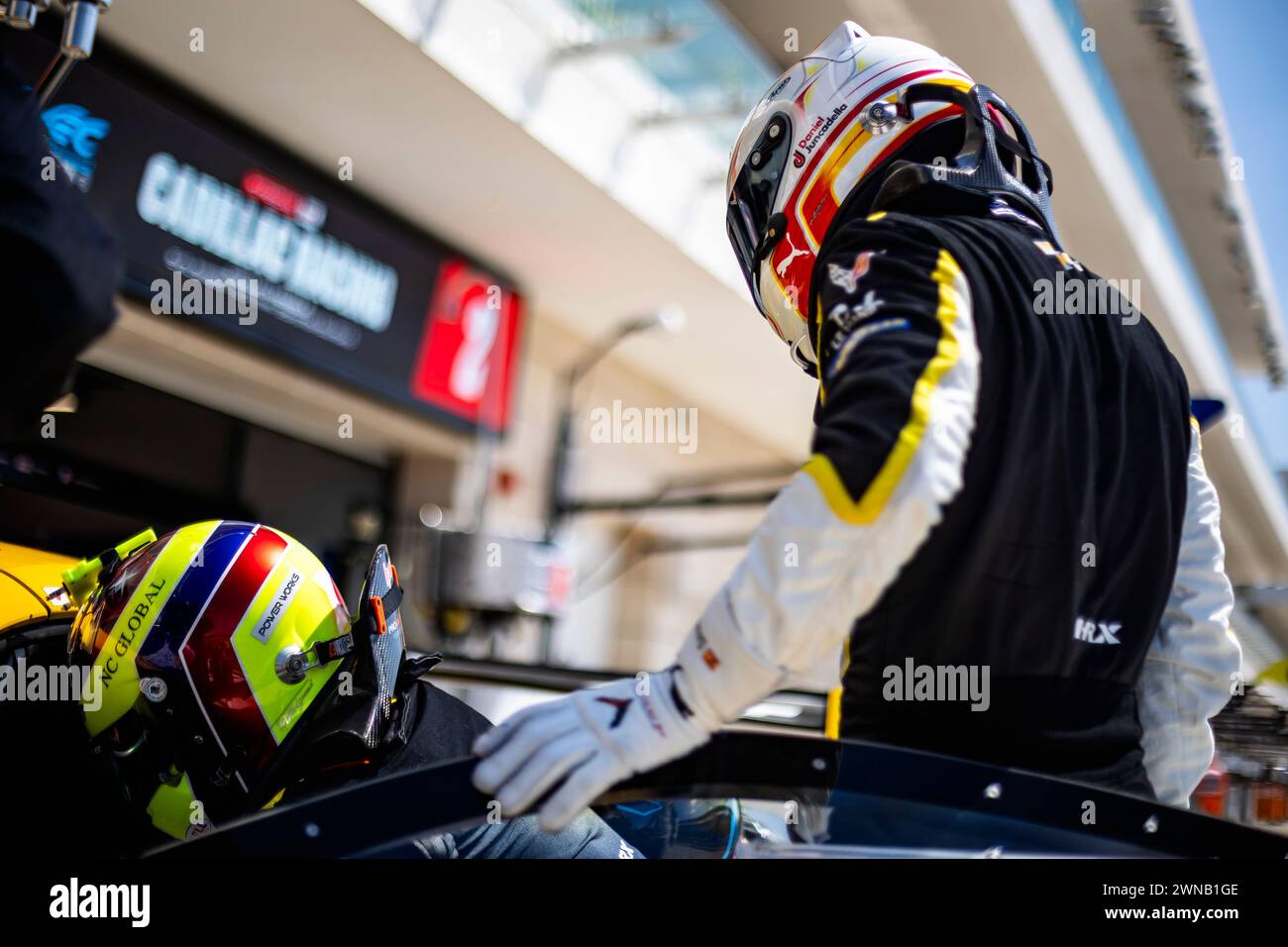 JUNCADELLA Daniel (spa), TF Sport, Corvette Z06 GT3.R, portrait during ...
