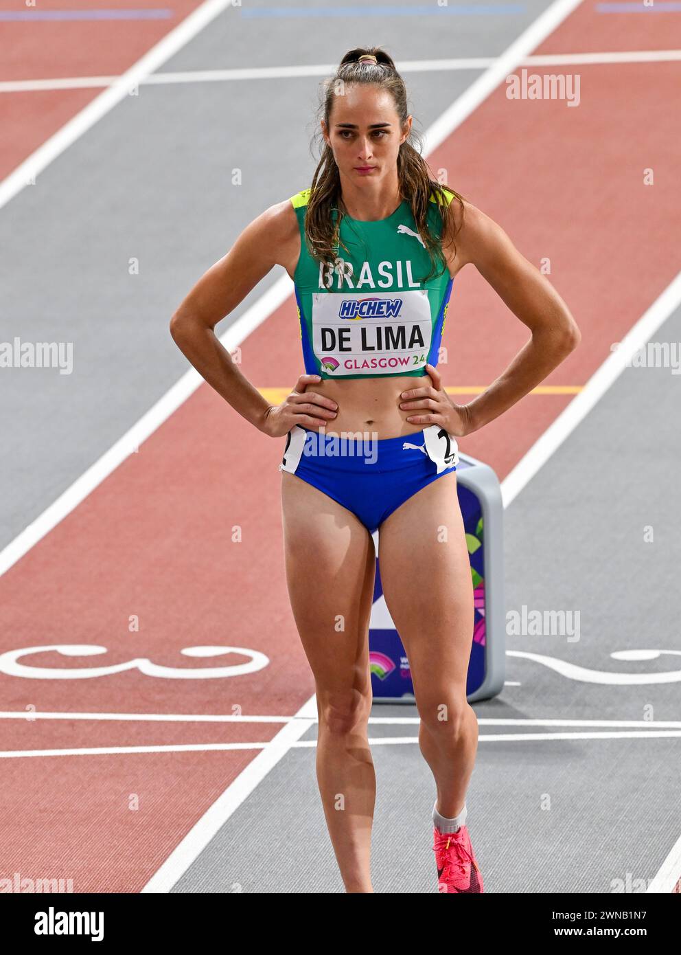 Glasgow, Scotland, UK. 01st Mar, 2024. Flavia Maria DE LIMA (BRA ...