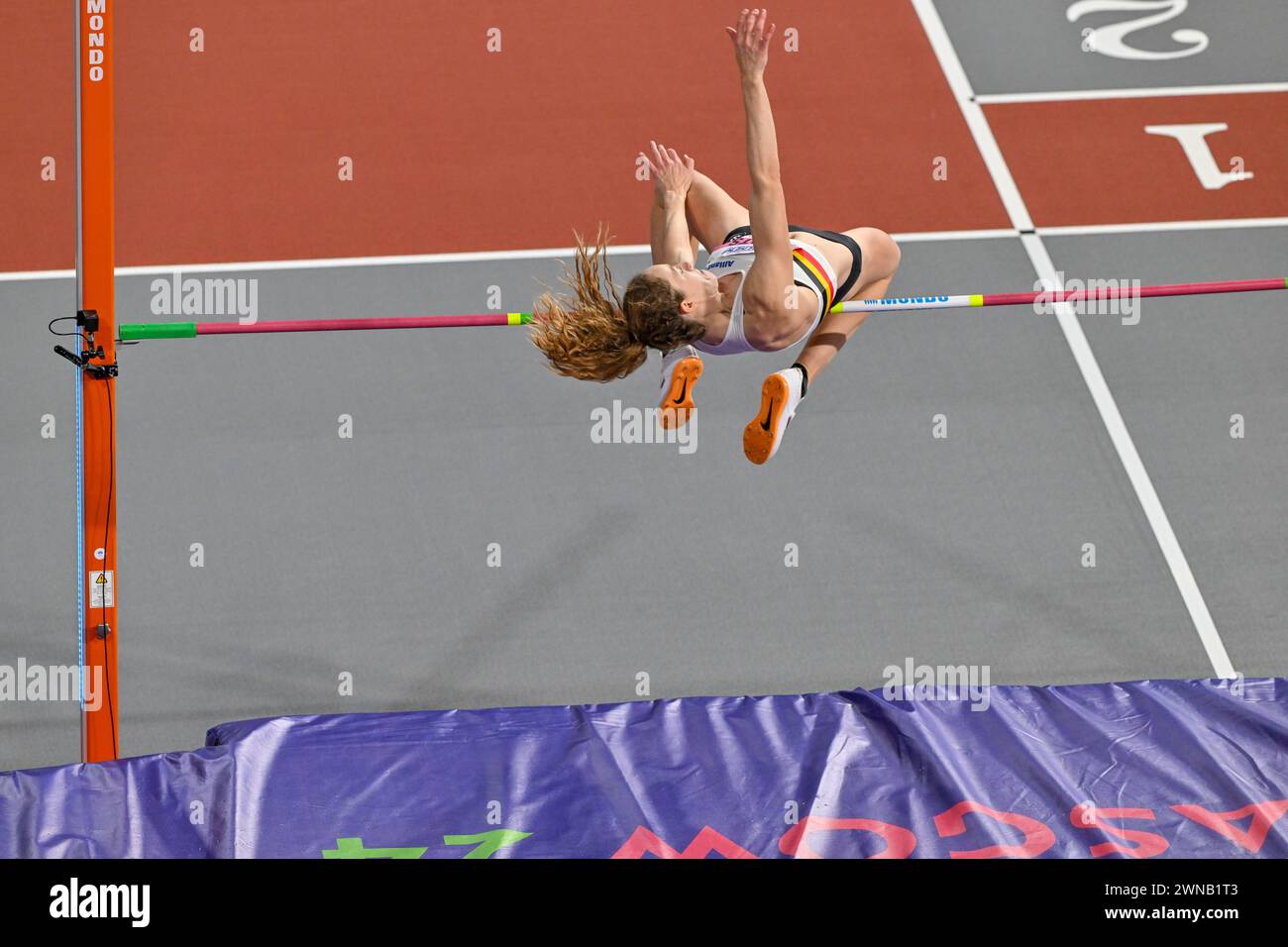 Glasgow, Scotland, UK. 01st Mar, 2024. Noor VIDTS (BEL) in the Womens ...