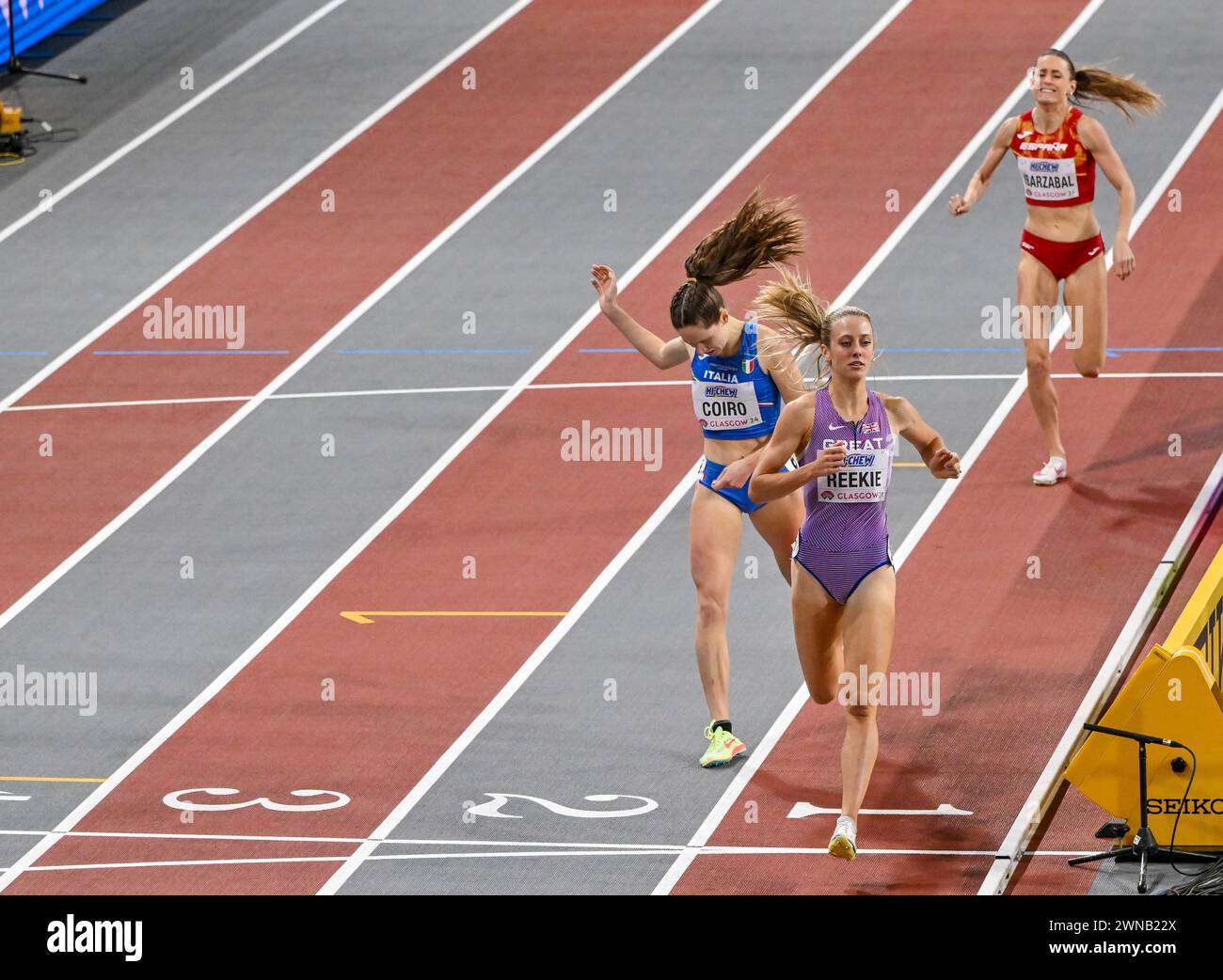 Glasgow, Scotland, UK. 01st Mar, 2024. Jemma REEKIE (GBR) wins her ...