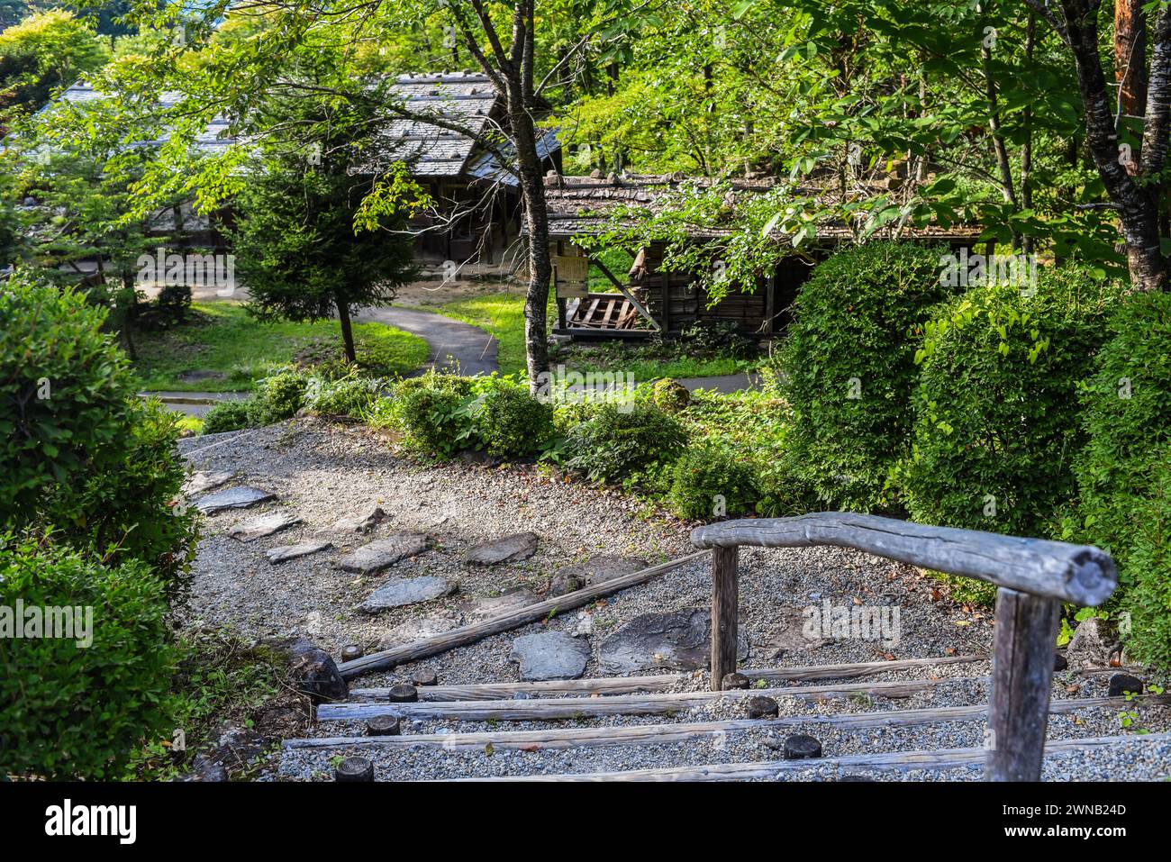 Hida Folk Village, Hida no Sato open-air museum in Takayama, Japan ...