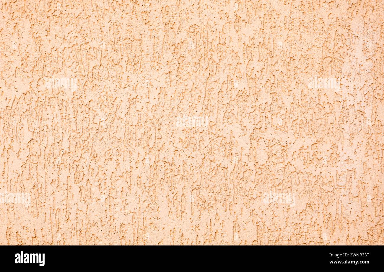 Texture of beige plaster building coating background. Arbitrary pattern ...