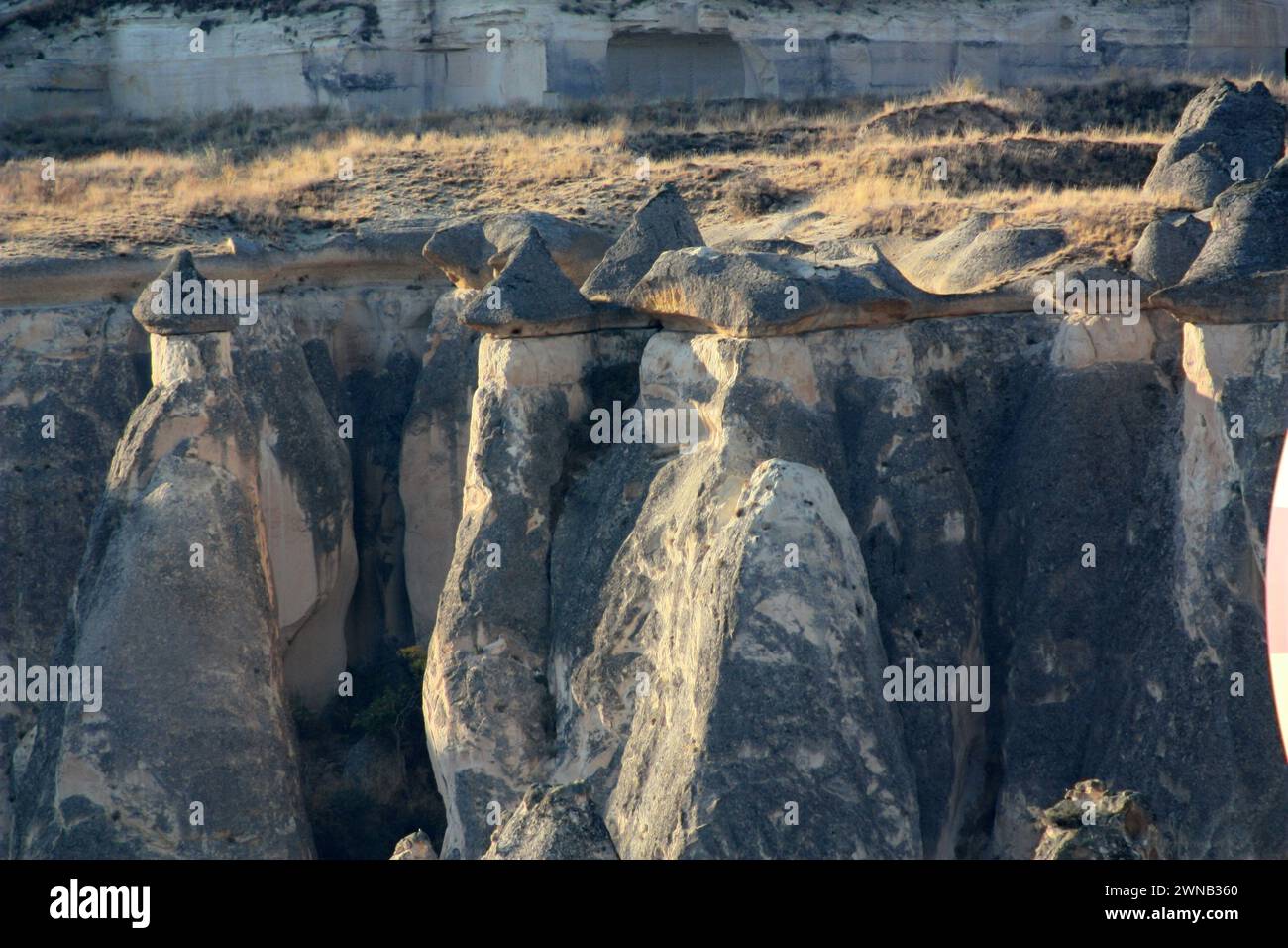 Fairy chimneys-Rock formation in Goreme National Park, Türkiye Stock ...