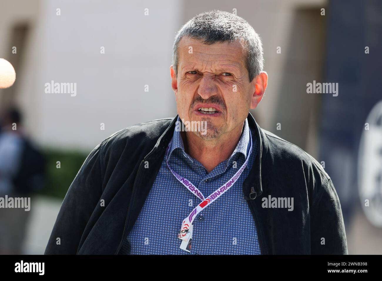Guenther Steiner, portrait during the Formula 1 Gulf Air Bahrain Grand ...