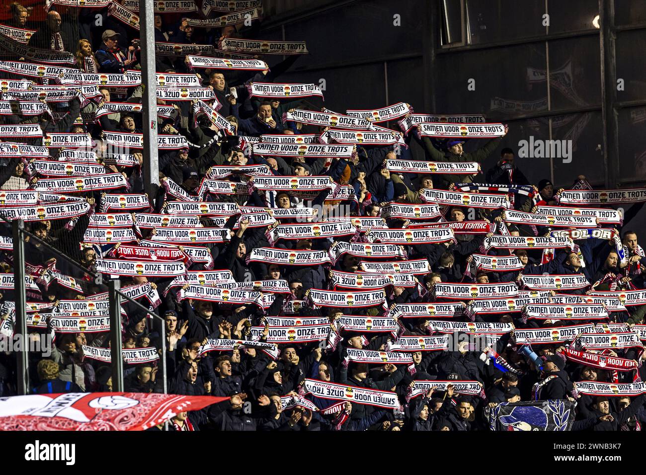 EMMEN - 01-03-2024. Stadium De Oude Meerdijk. Keuken Kampioen Divisie, KKD. Season 2023-2024. FC ...