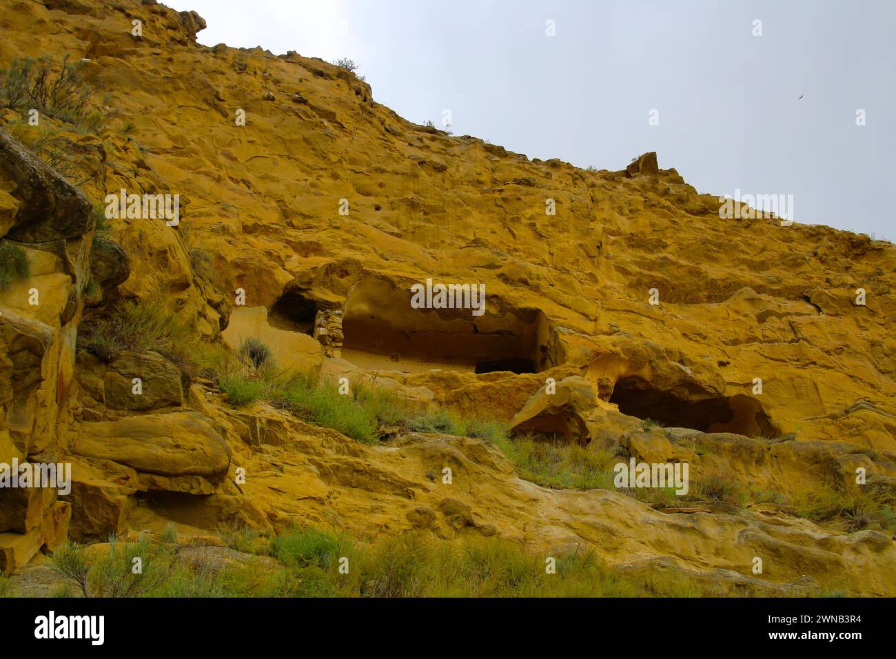 Caves of the Udabno Monastery, Georgia Stock Photo - Alamy