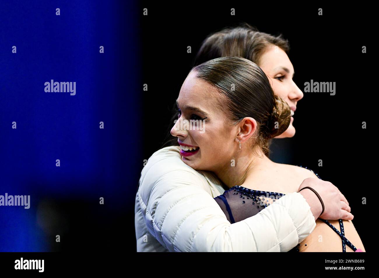 Anthea GRADINARU (SUI), during Junior Women Free Skating, at the ISU ...