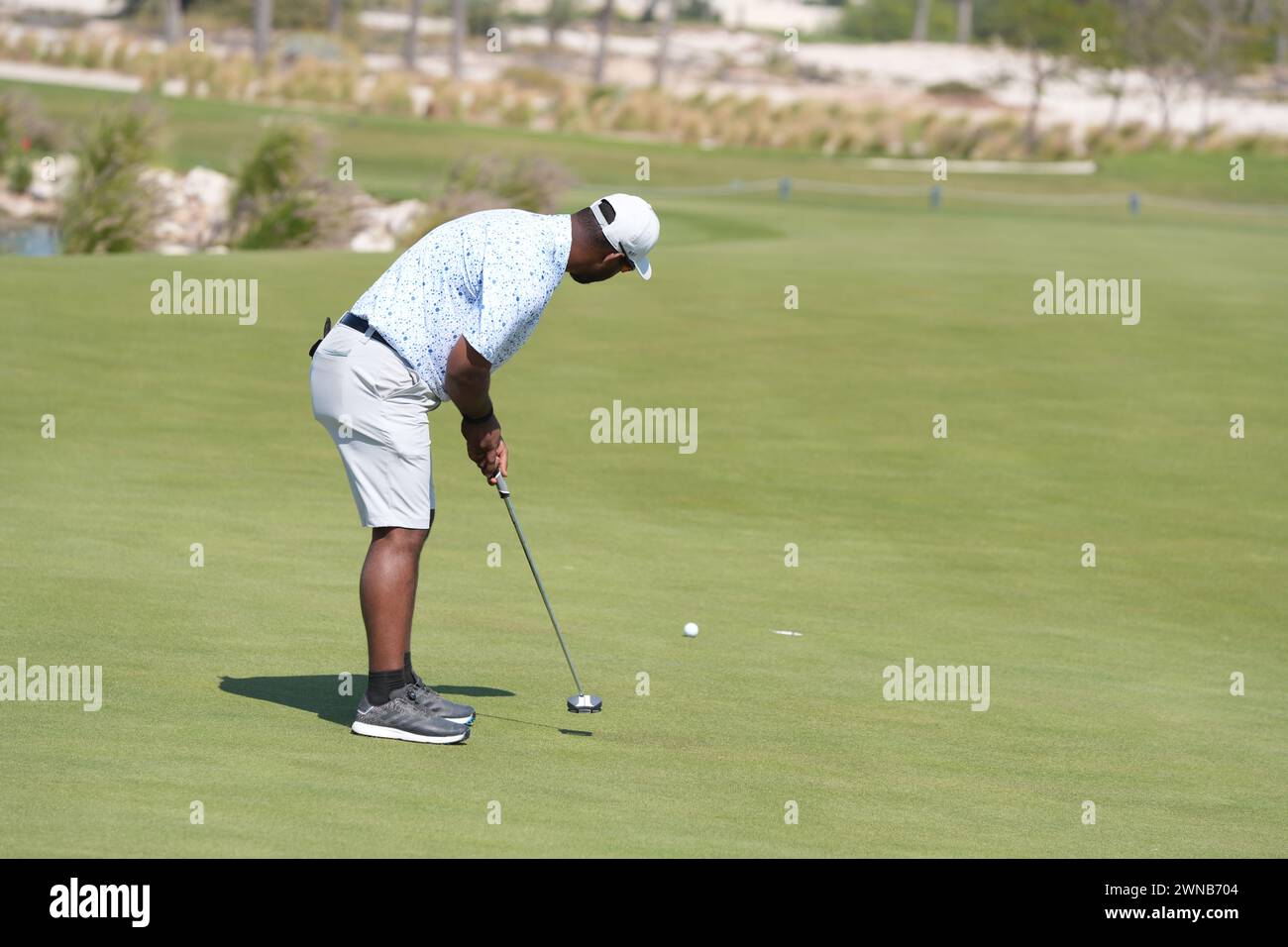 GCC Golf Championship in Qatar on February 29, 2024 Friday at Doha Golf ...