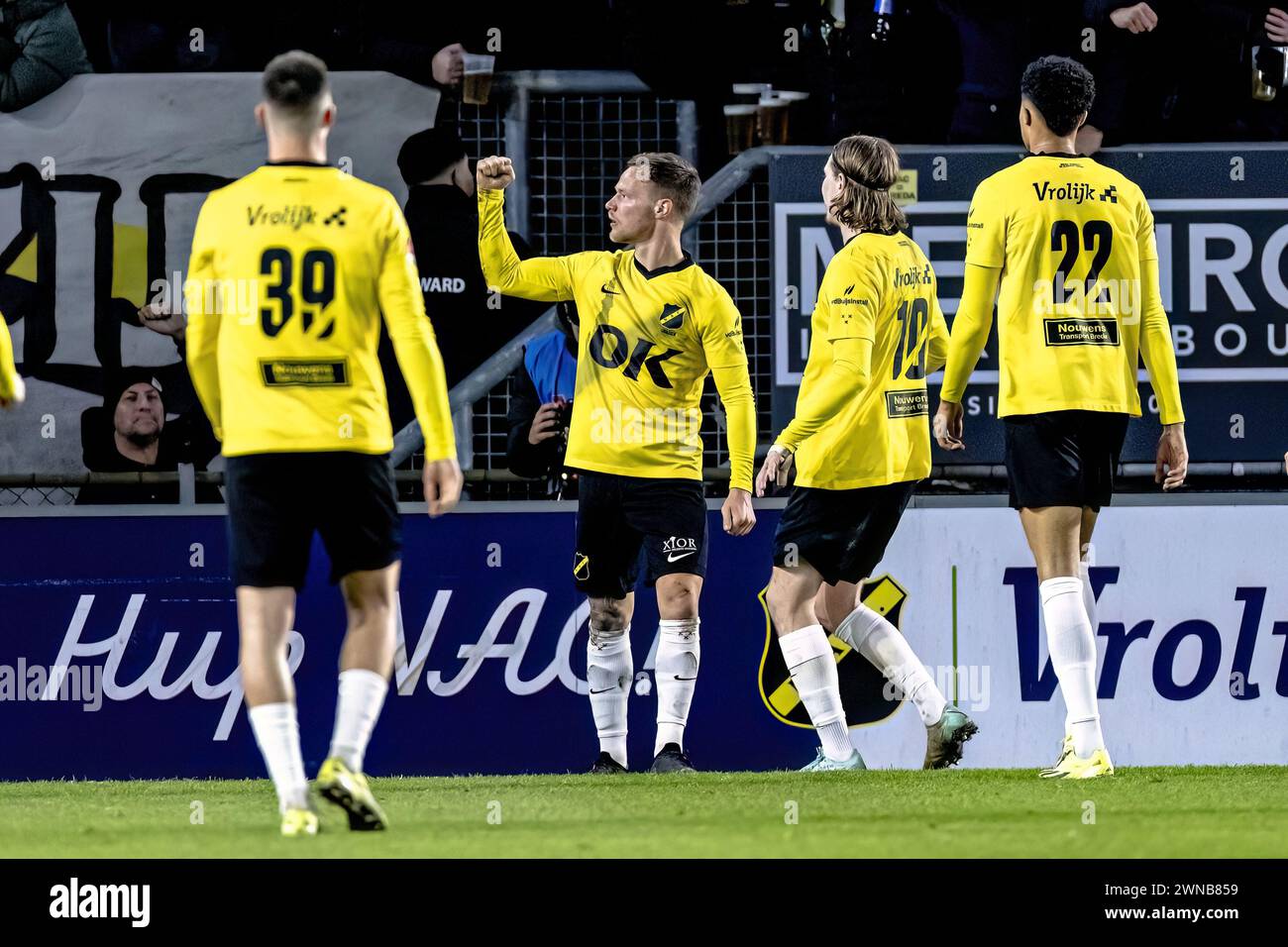 BREDA, Netherlands. 01st Mar, 2024. football, Rat Verlegh stadium ...