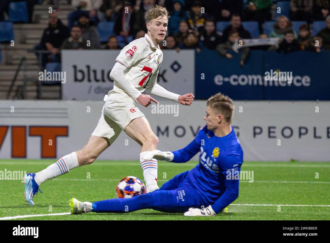VELSEN, 01-03-2024, 711 Stadion. Dutch Football, Keuken Kampioen ...
