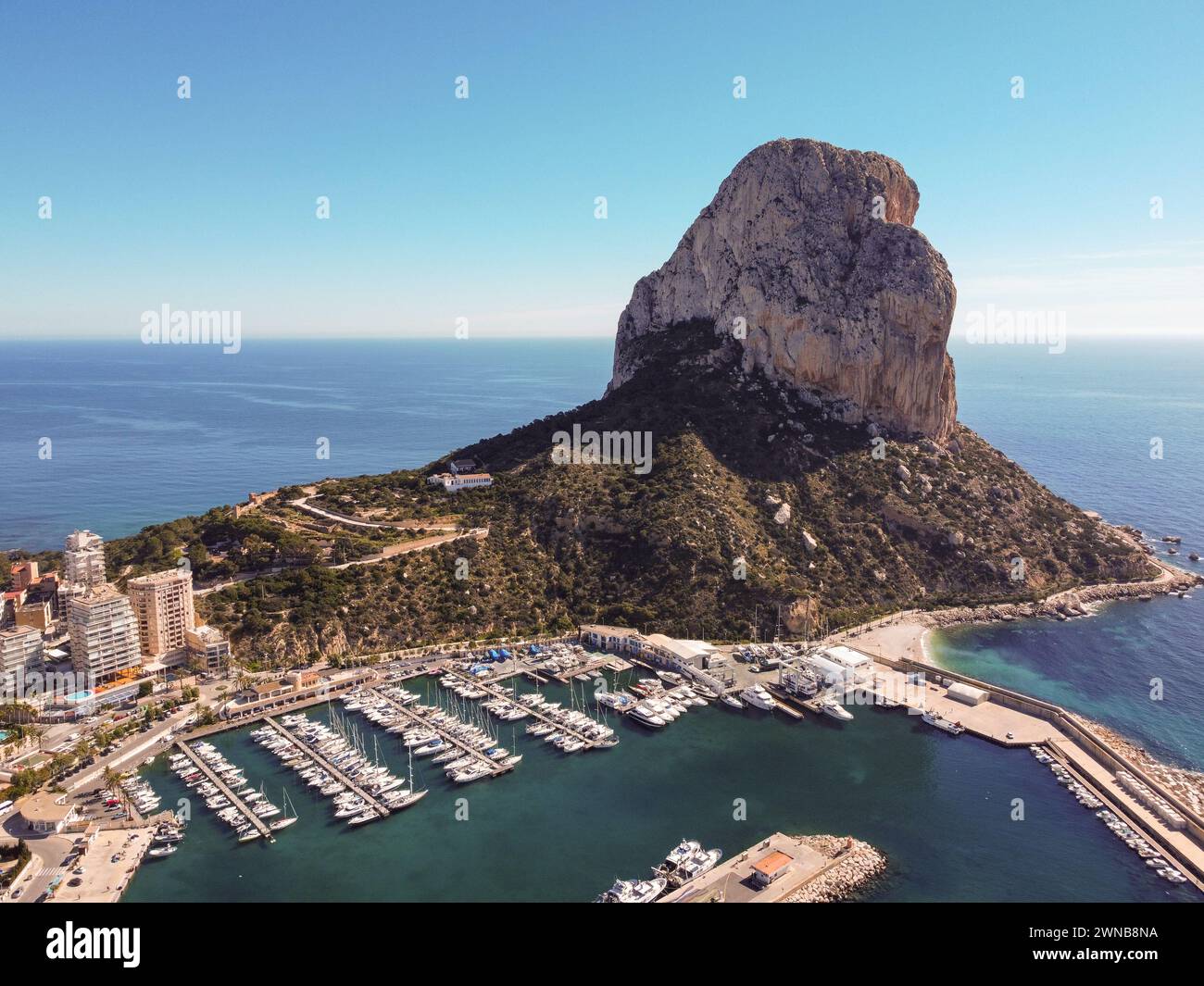 Calpe boats hi-res stock photography and images - Alamy