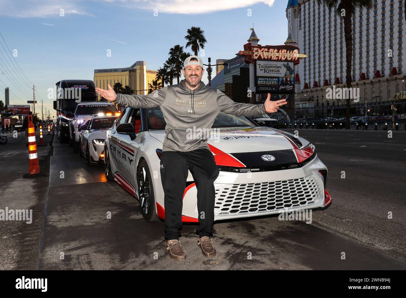 LAS VEGAS, NV - FEBRUARY 29: Social Media influencer Justin Danger ...